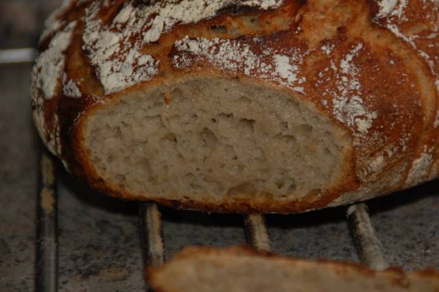 No knead bread - Grill Amok.dk